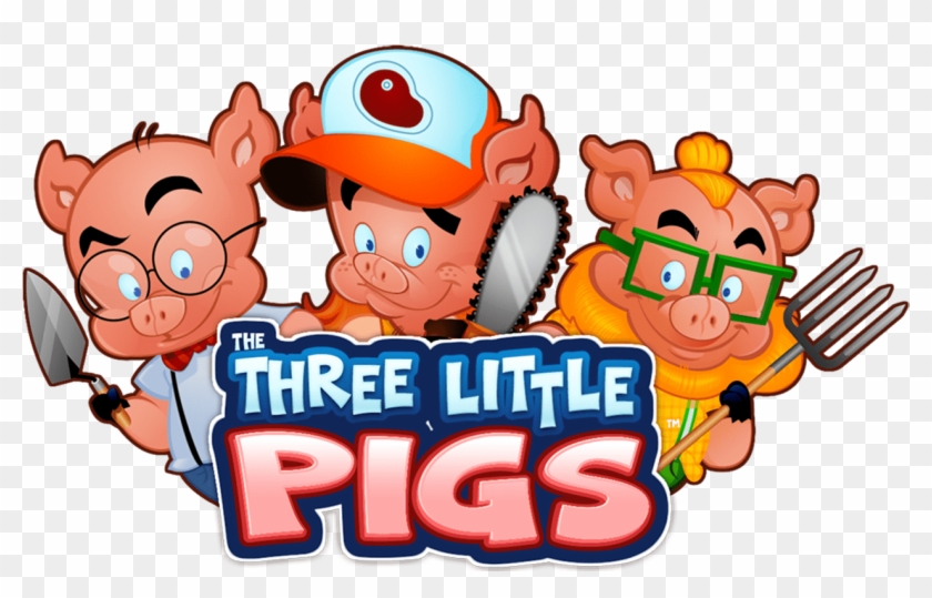 The Three Little Pigs - Cartoon - Full Size PNG Clipart Images Download