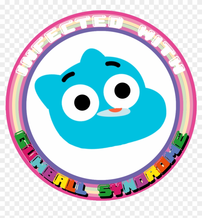 Gumball Syndrome Seal By Intrancity - Circle - Full Size PNG Clipart ...