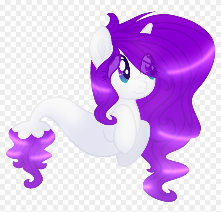 Mlp Oc Merpony - Cartoon - Full Size PNG Clipart Images Download