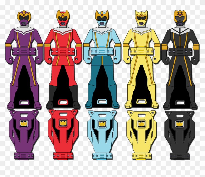{request} Roiyaru Sentai Kunshuranger Ranger Keys By - Cartoon - Full ...