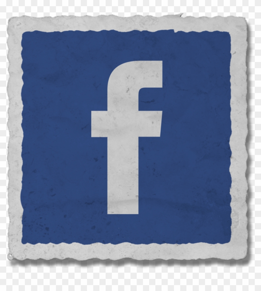 Vintage Facebook Social Media Icons - Full Size PNG Clipart Images Download