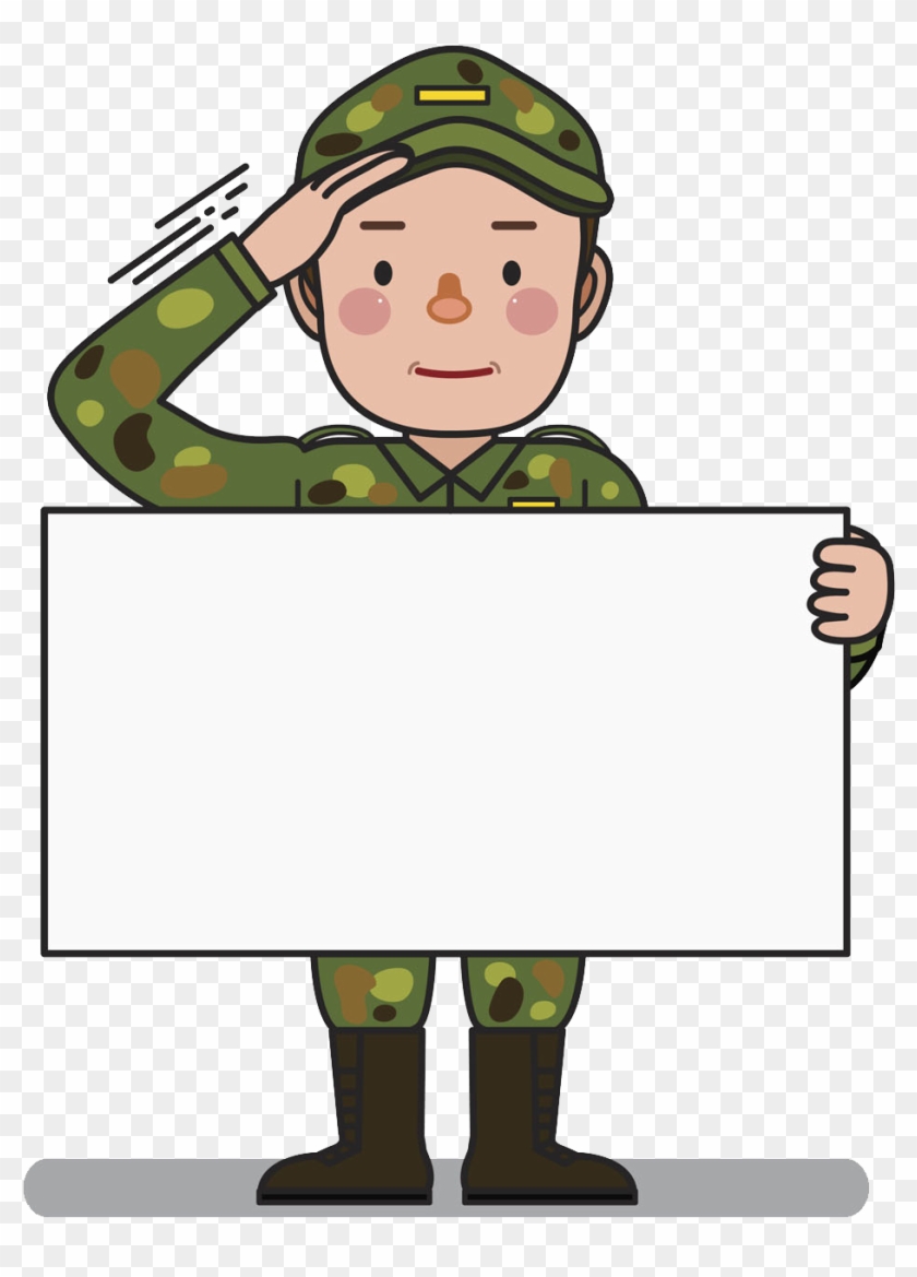 Soldier Military Service Military Personnel Troop Illustration ...