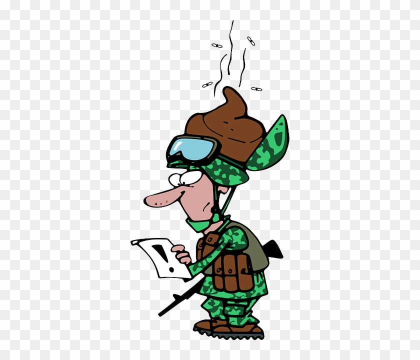 Soldier Brainwashing, Military, Obedience, Orders, - Confused Cartoon ...