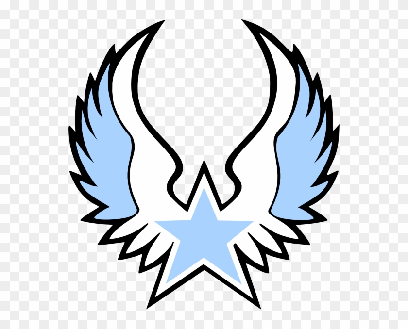 Winged Star Clip Art - Winged Star Clip Art - Free Transparent PNG ...