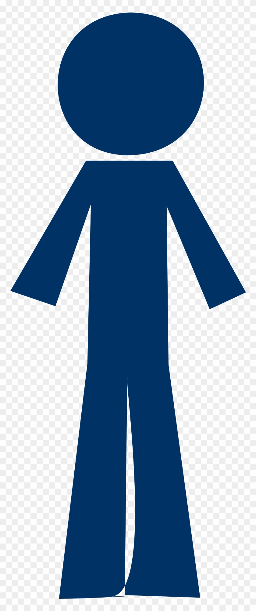 Navy Stickman - Full Size PNG Clipart Images Download