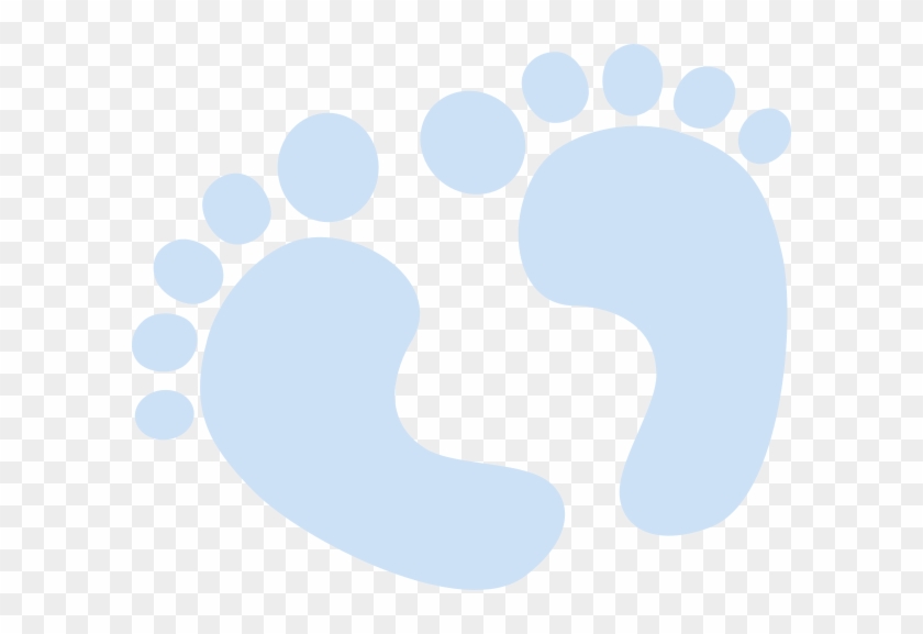 Blue Baby Feet Clip Art At Clker - Clip Art - Full Size PNG Clipart ...