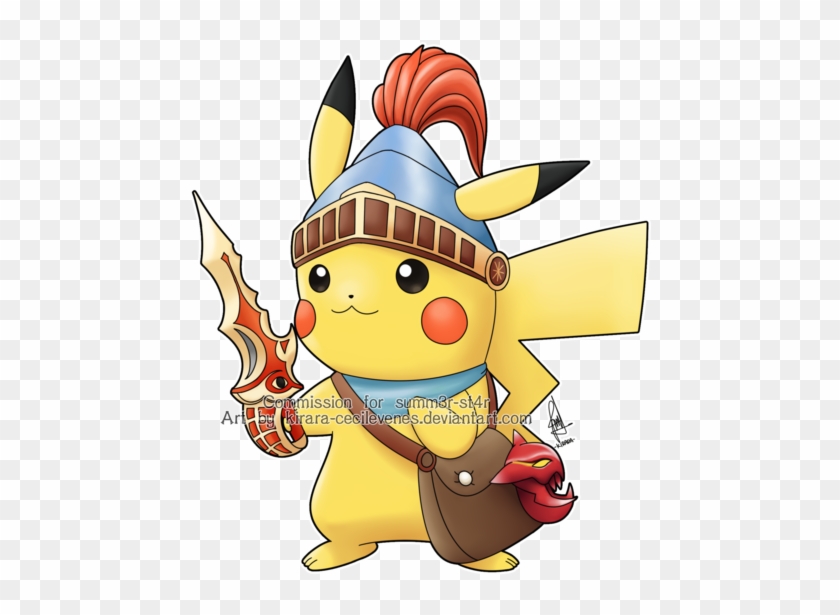 Pikachu X Beaver Knight By Kirara-cecilvenes - Beaver Knight - Full ...