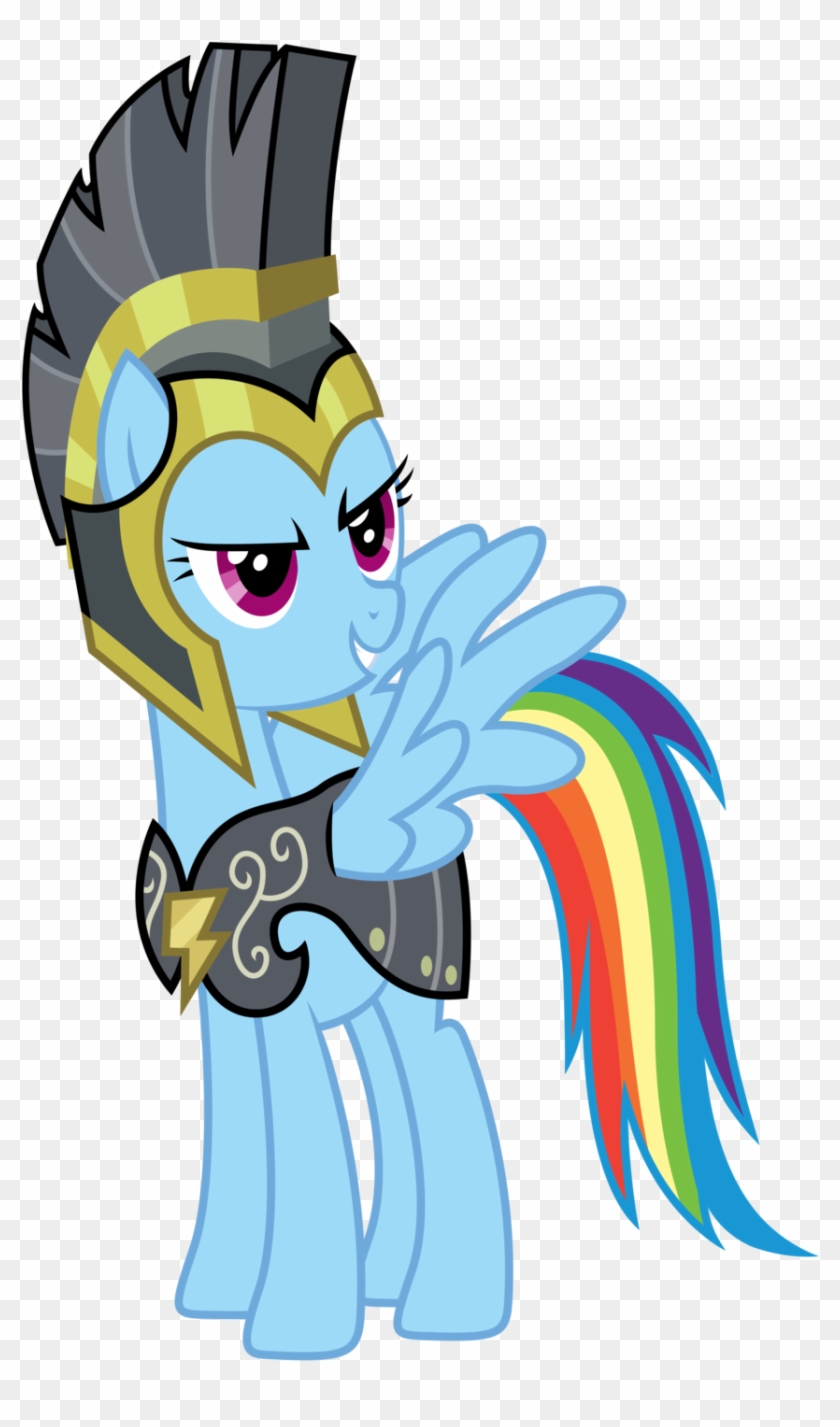 Rainbow Dash In Her Armor By Kooner-cz - My Little Pony Rainbow Dash In ...