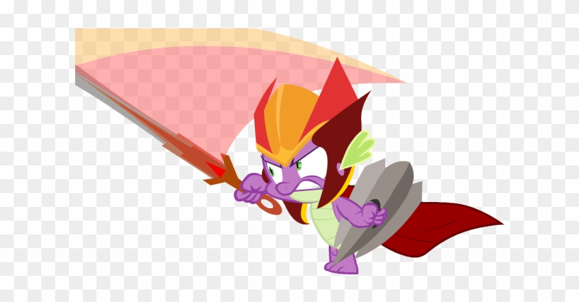 Mlp Spike Gauntlet Of Fire - Full Size PNG Clipart Images Download