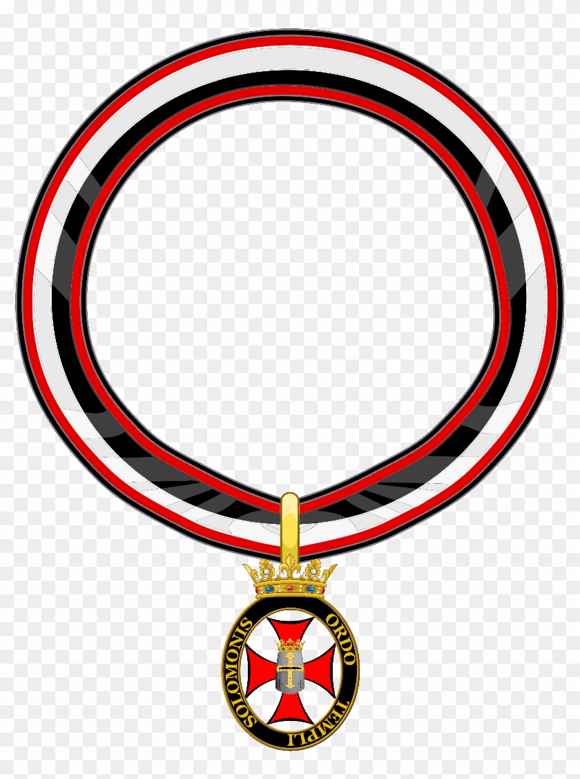 Authentic & Practical Templar Investiture Ceremony - Ribbon - Full Size ...