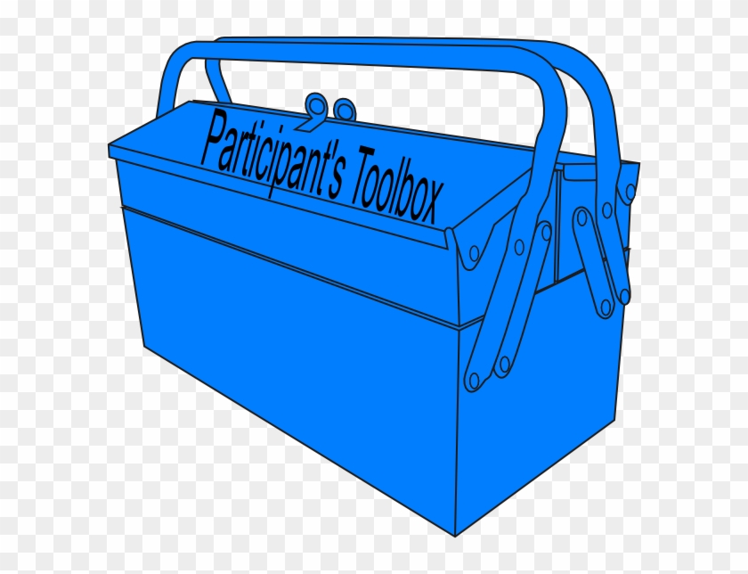 Toolbox Participant Lt Blue Clip Art At Clker - Toolbox - Full Size PNG ...