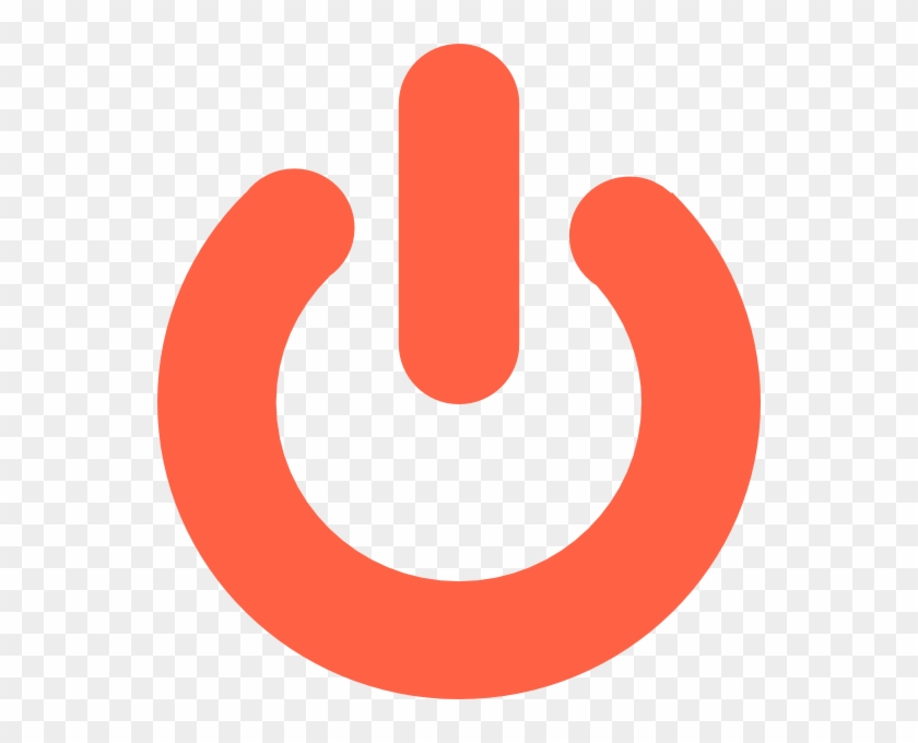 Power Button Svg Clip Arts 552 X 600 Px - Power Button Png Red - Full ...