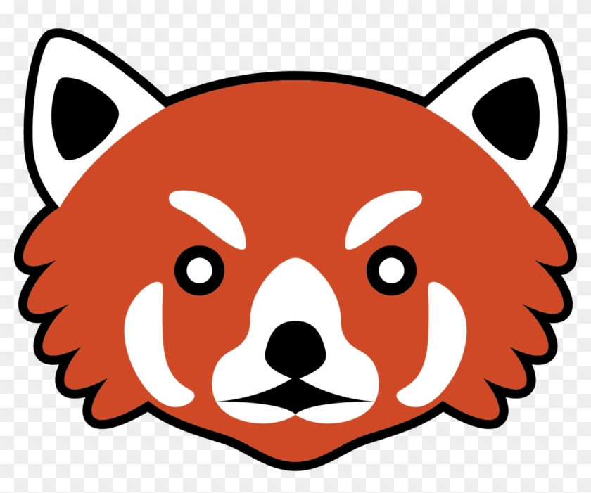Red Panda Clipart Real - Red Panda Head Shape - Full Size PNG Clipart ...