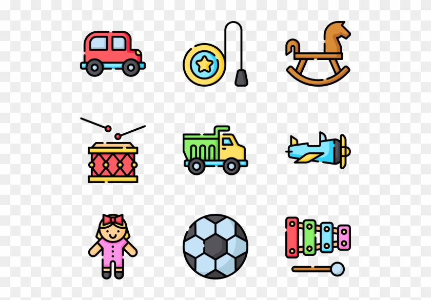 Children Toys - Icon - Free Transparent PNG Clipart Images Download