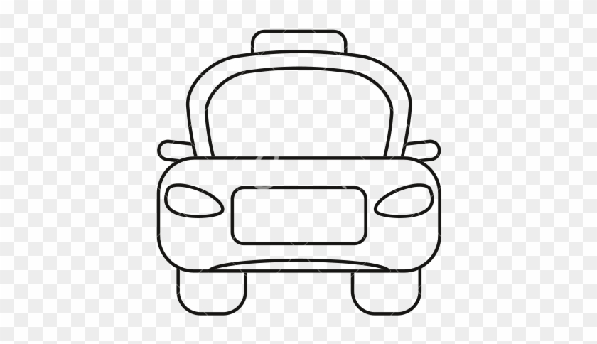 Taxi Driver Clipart Outline - Line Art - Full Size PNG Clipart Images ...