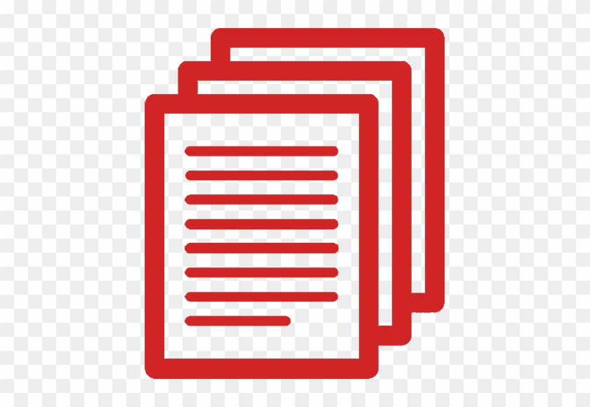 430 X 500 0 - Red Paper Icon Png - Full Size PNG Clipart Images Download