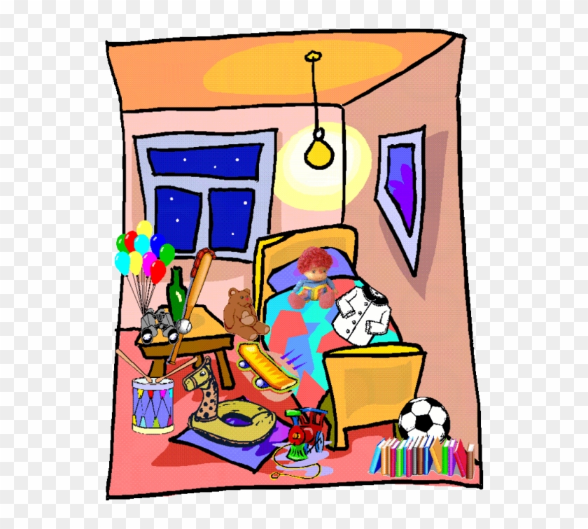 Organized Room Clipart - Messy Bed Room Clip Art - Full Size PNG ...