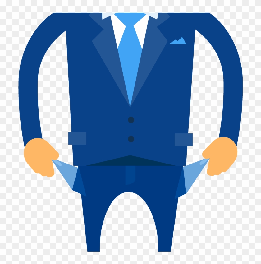 Empty-pockets - Vector Graphics - Full Size PNG Clipart Images Download