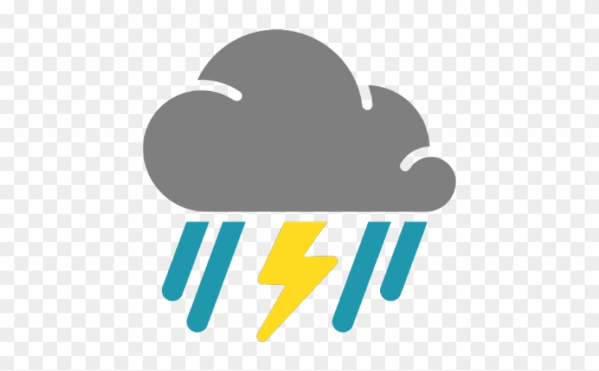 Weather Resistant - Thunderstorm Weather Symbol - Full Size PNG Clipart ...
