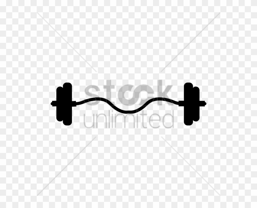 Curved Barbell Gym Clipart Barbell Weight Training - Curved Dumbbells ...