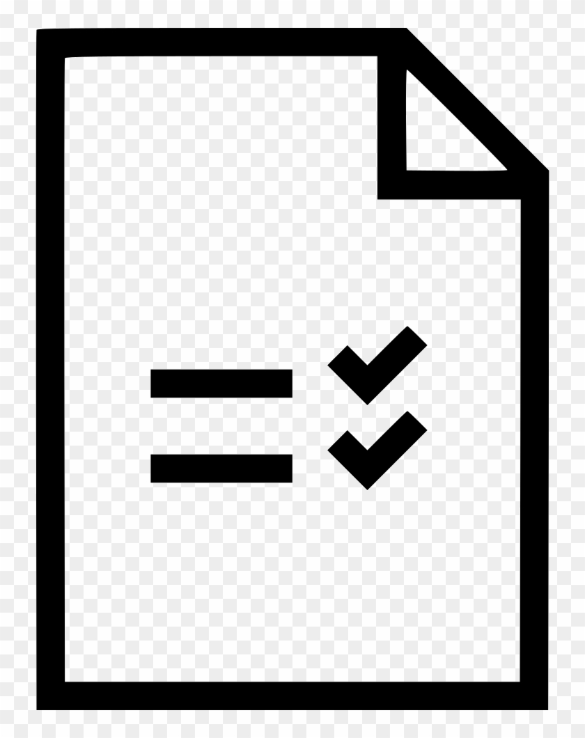 Checklist Task List Comments - Scalable Vector Graphics - Full Size PNG ...