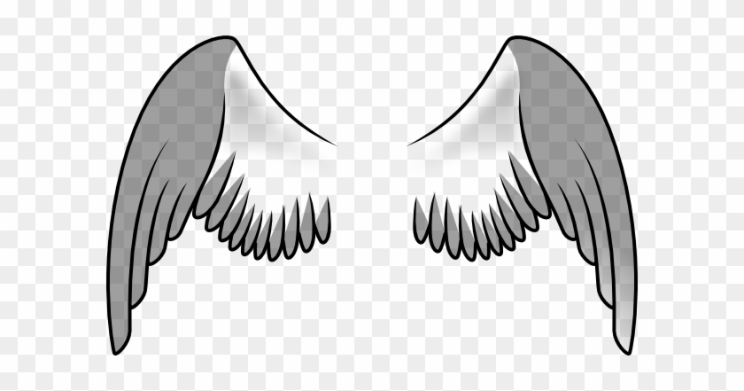 Wings Clip Art At Clker Com Vector - Cartoon Wings - Full Size PNG ...