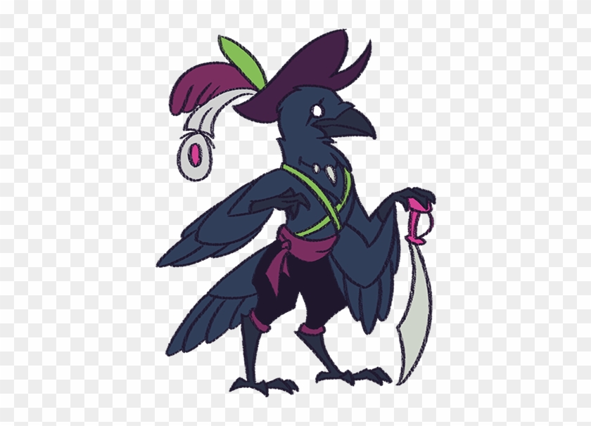 Pirate Kenku For Calebsaurusrawr - Cartoon - Full Size PNG Clipart ...