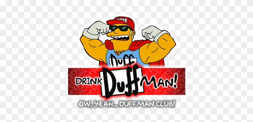 Drink-duffman Deviantart - Duff Man Logo - Full Size PNG Clipart Images Download