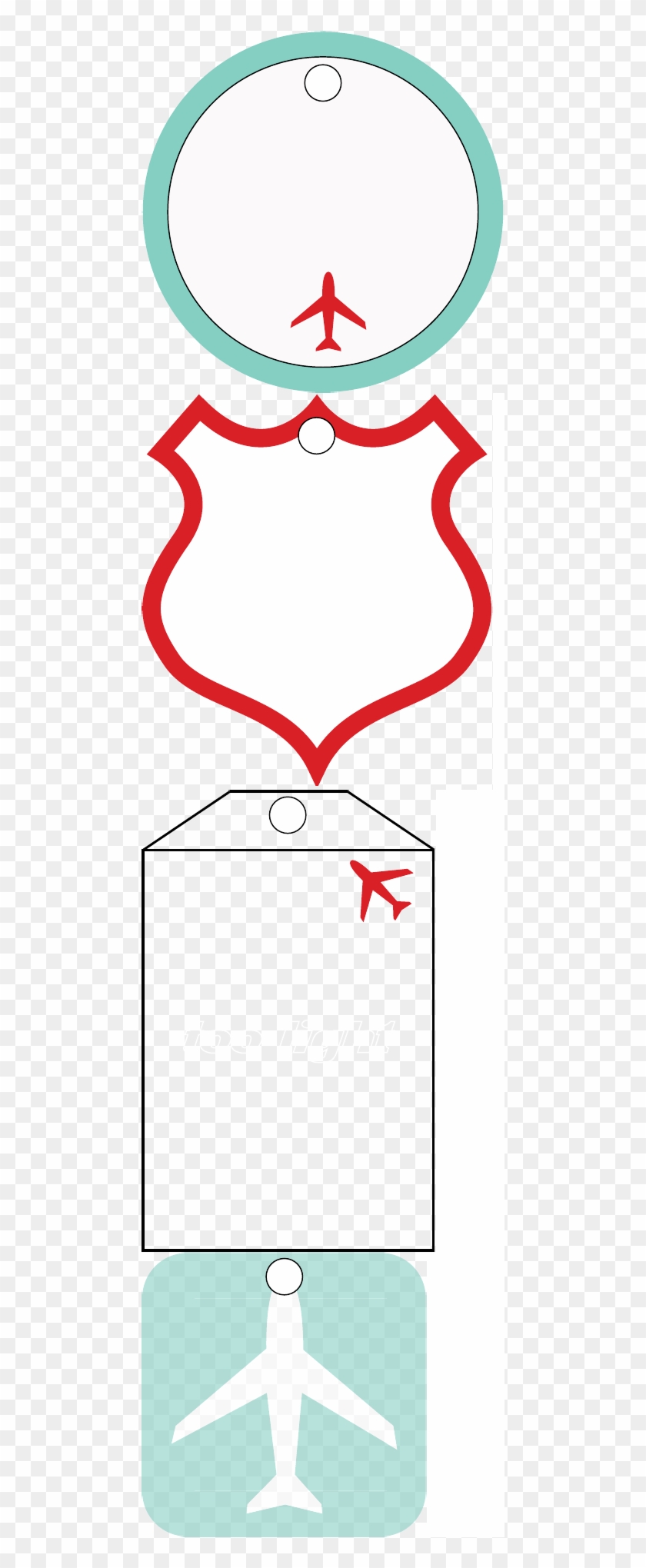 Printable Luggage Tags - Printable Luggage Tags - Full Size PNG Clipart ...