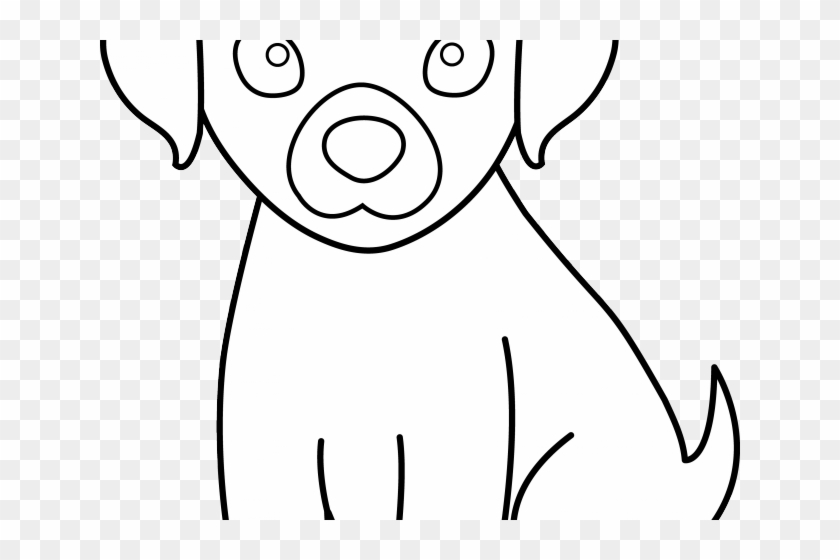 Dog Clipart Clipart Simple - Drawing - Full Size PNG Clipart Images ...