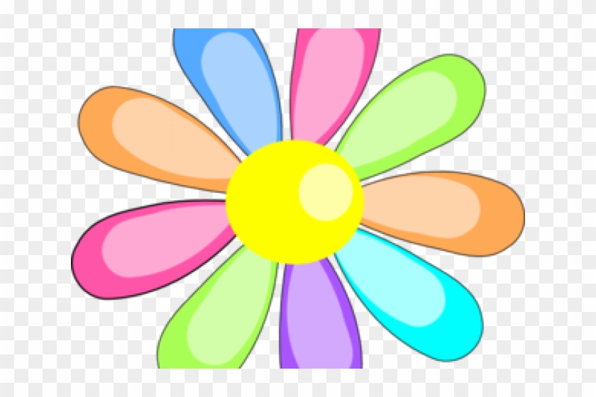 Easter Flower Clipart Rainbow Flower - Clip Art - Free Transparent PNG ...