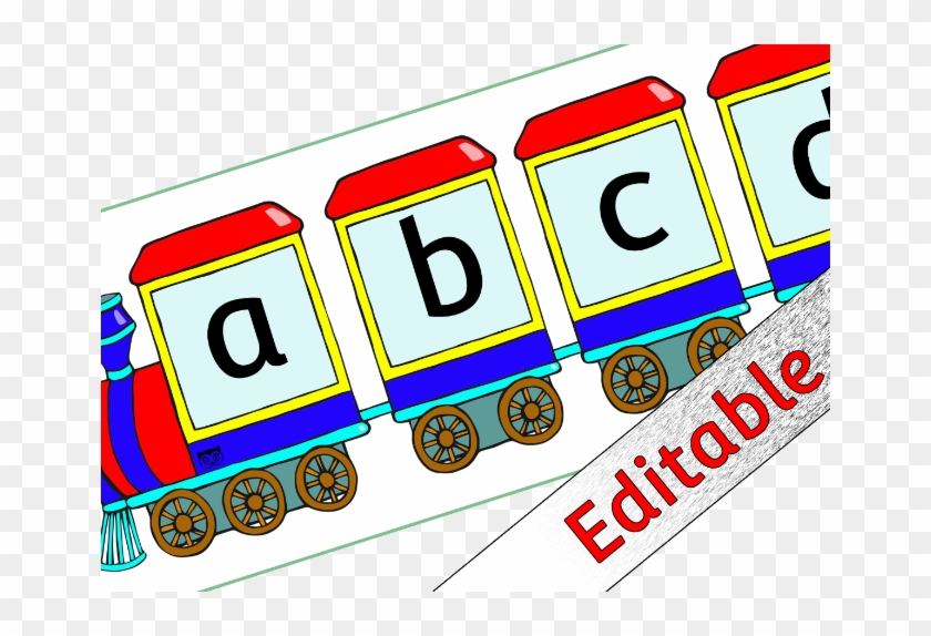Steam Train Alphabet - Number - Full Size PNG Clipart Images Download