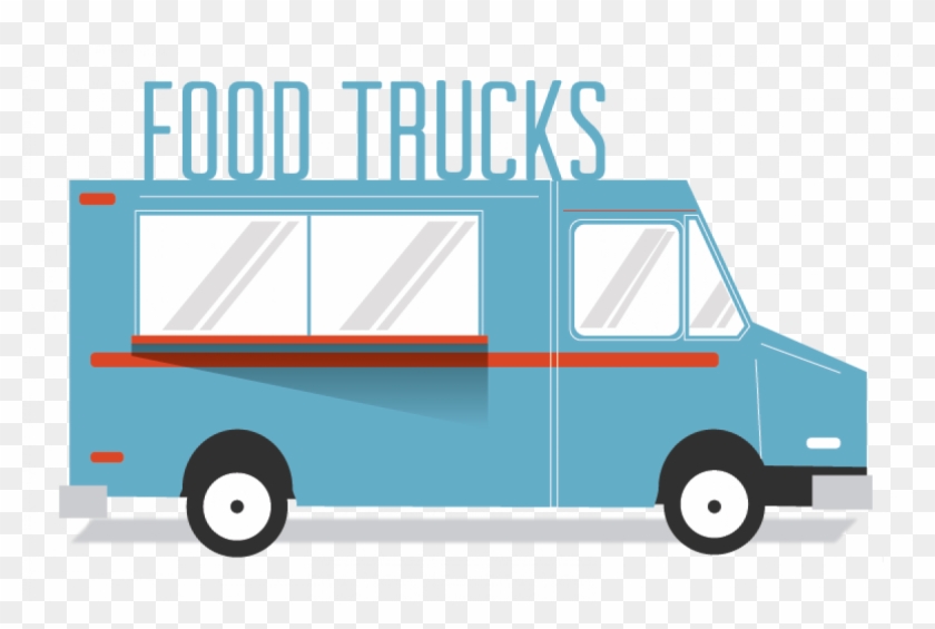 Mobile Food Unit Truck - Food Truck - Full Size PNG Clipart Images Download