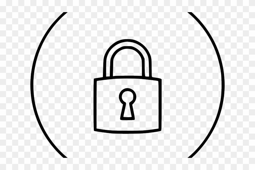 Lock Clipart Privatization - Line Art - Full Size PNG Clipart Images ...