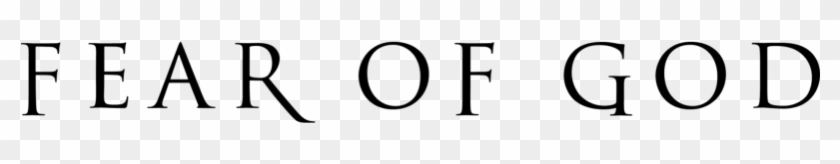800 X 216 13 - Fear Of God Logo Png - Full Size PNG Clipart Images Download
