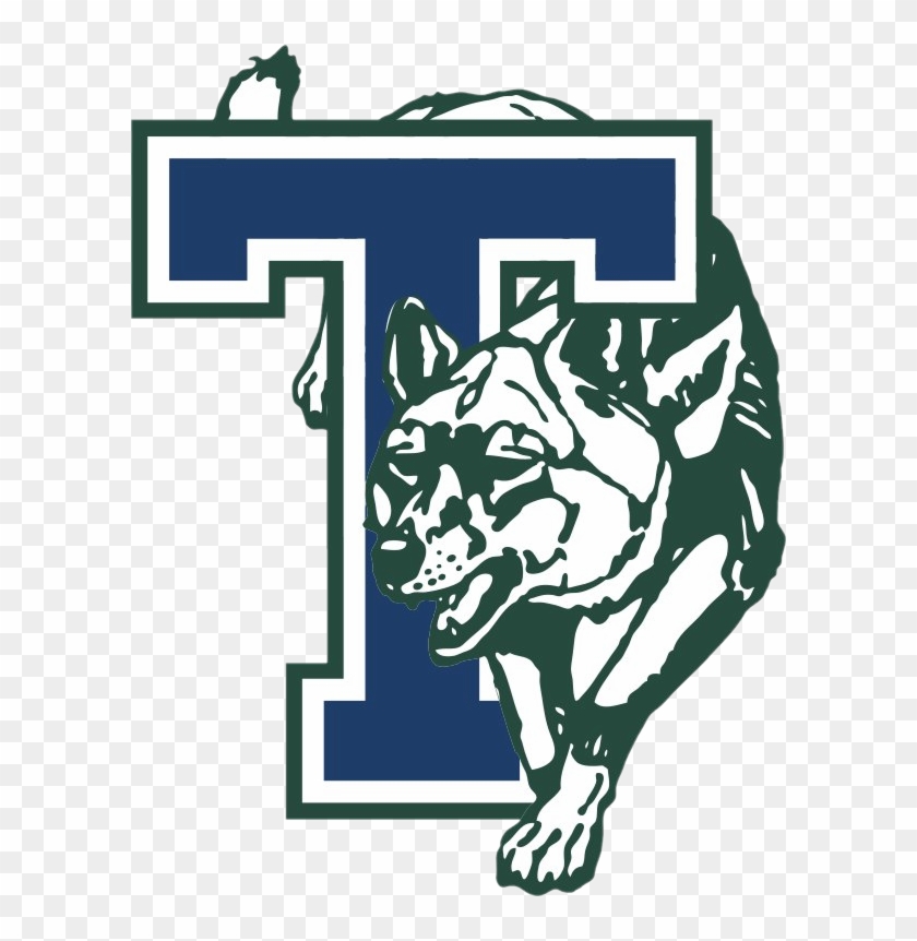 Timpanogos Timberwolves - Varsity Font Letter T - Full Size PNG Clipart ...