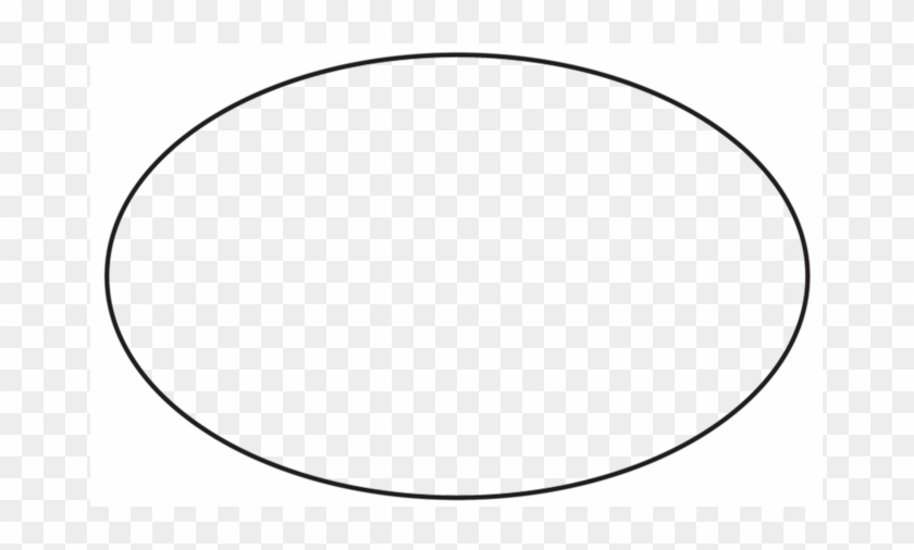 Oval Yard Signs - Oval Shape Clipart Black And White - Full Size PNG ...