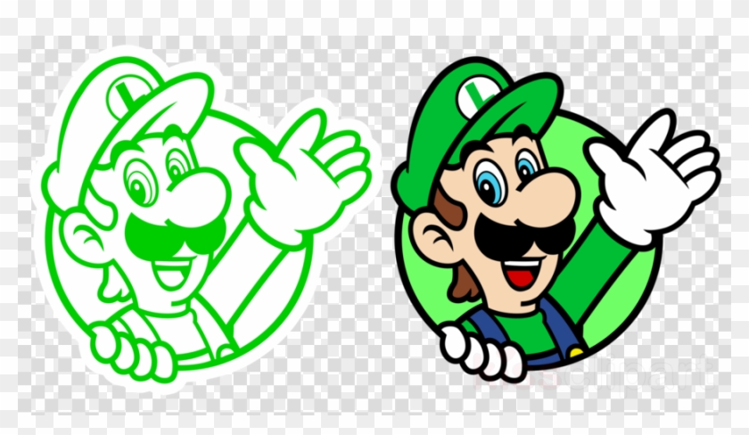 Super Mario 3d World Character Icons Clipart Super - Luigi Mario 3d ...