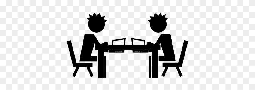 Students Studying On Computers Vector - Students Icon - Full Size PNG ...