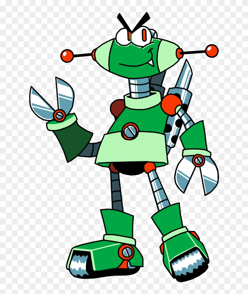 Clancer The Robot Killer By Slick-nick - Cartoon - Full Size PNG ...