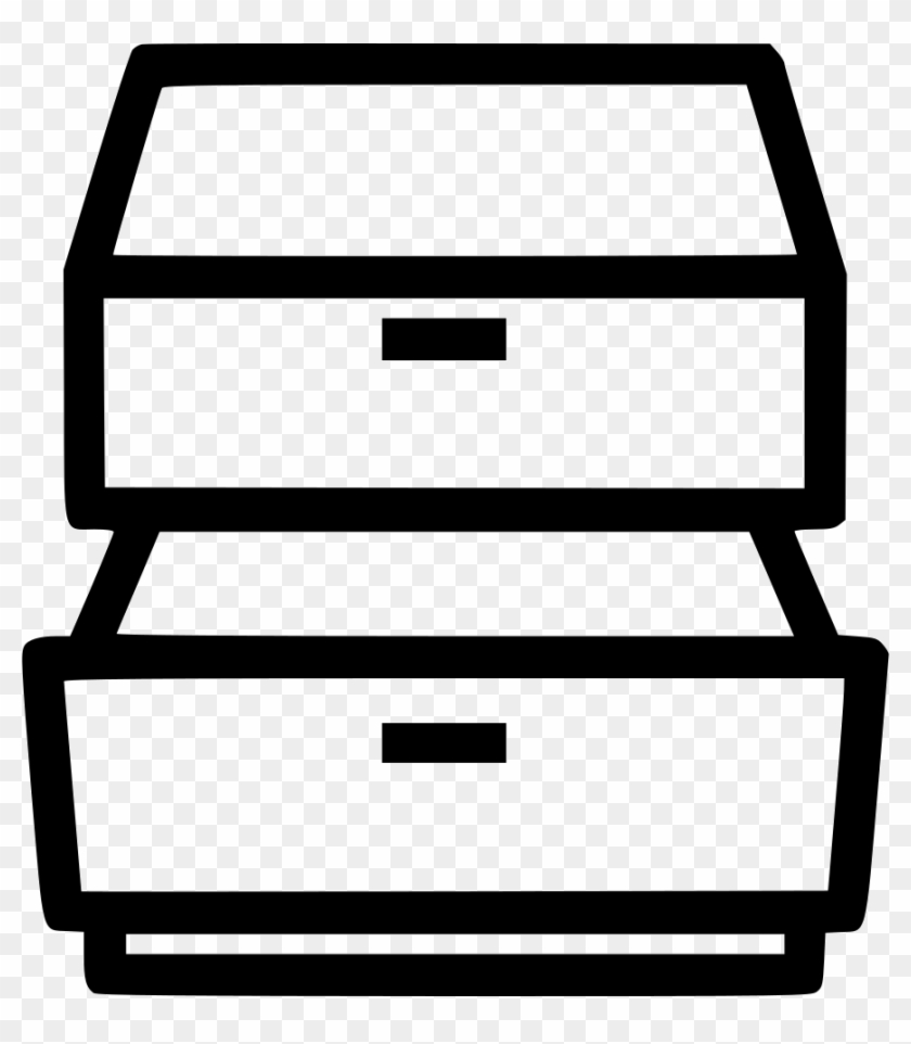 Nightstand Bedroom Furniture Home Comments - Svg Drawers - Full Size ...