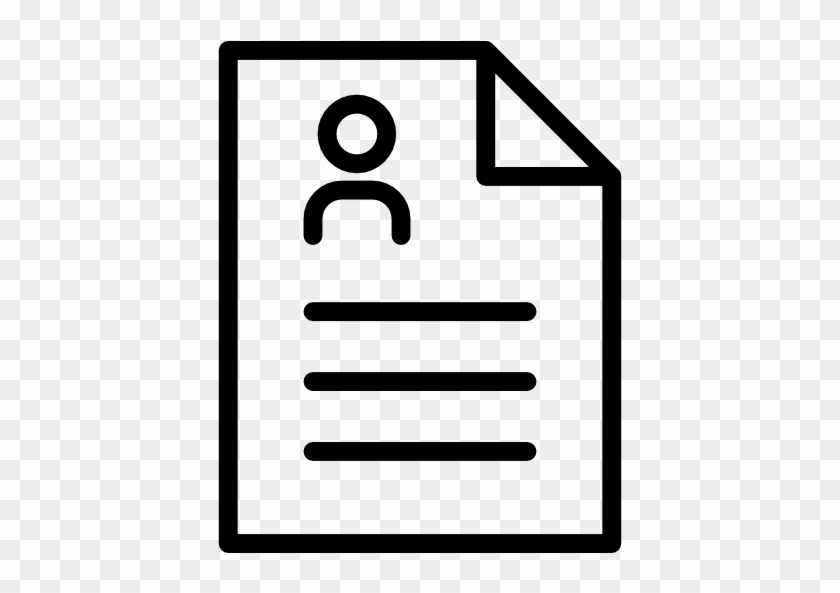 Resume Document Free Icon - Resume Svg - Full Size PNG Clipart Images ...