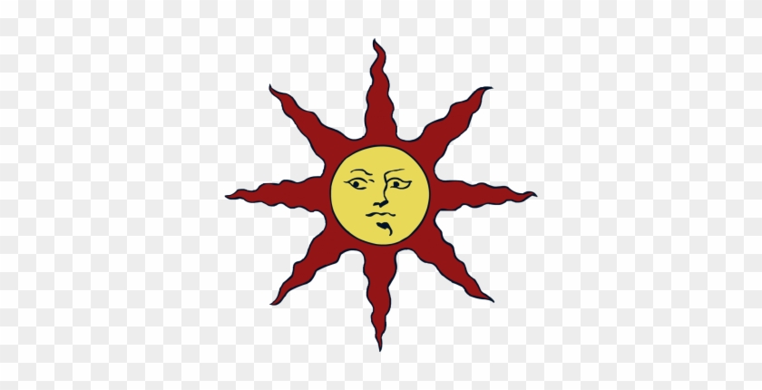 Dark Souls Clipart Sunlight Covenant - Dark Souls Solaire Sun - Full ...
