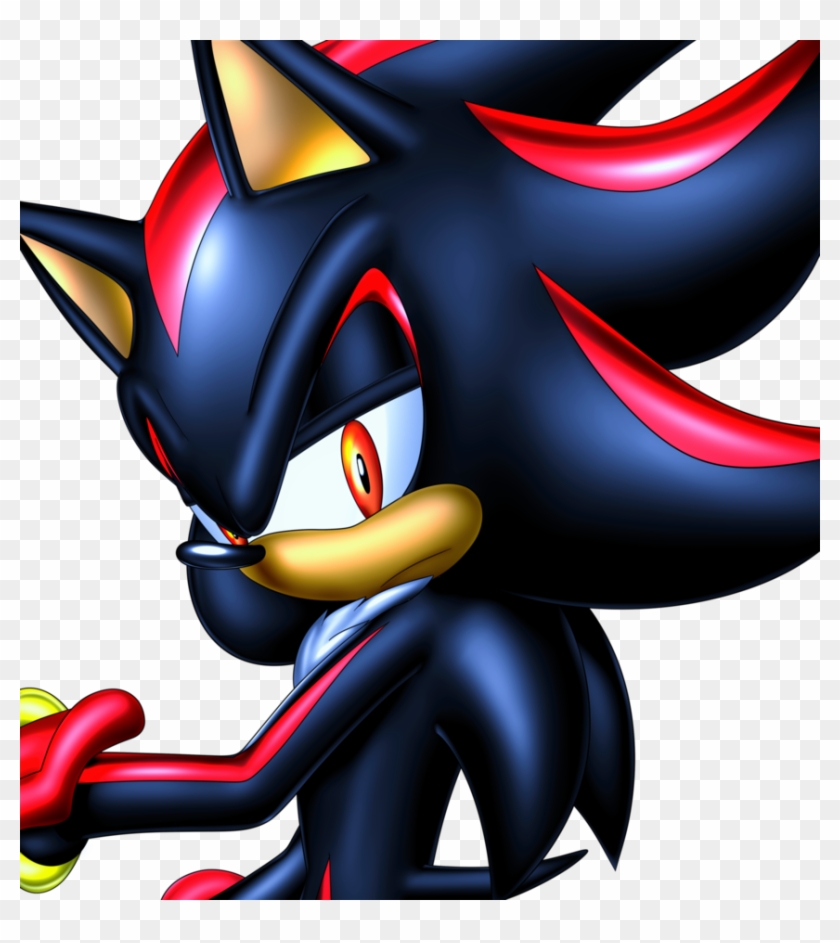 Part Of Practicing For Shadow Sonic Co - Cartoon - Full Size PNG ...