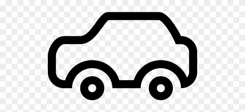 Transport Car Outline Free Icon - Transparent Car Icon Png - Full Size ...