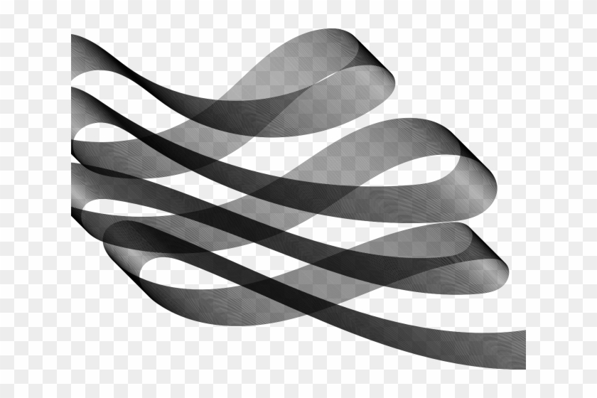 Flourish Clipart Fancy Ribbon - Illustration - Full Size PNG Clipart ...