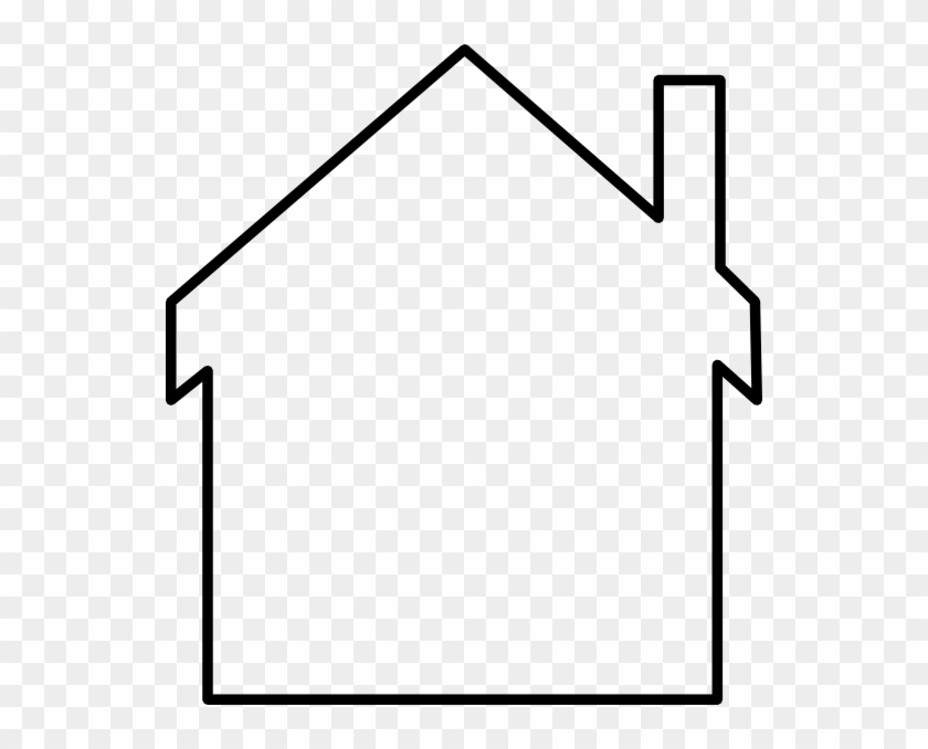 House Outline Clipart Black And White - House Outline Clip Art - Full ...