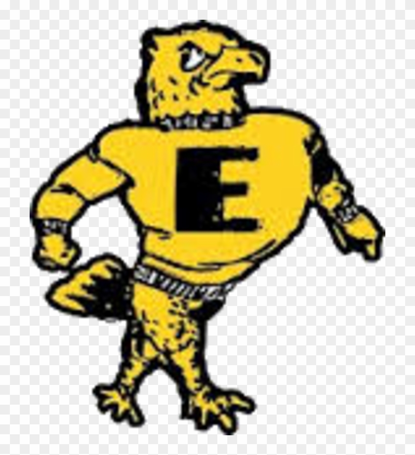 The Emmetsburg E - Emmetsburg Ehawk Logo - Free Transparent PNG Clipart ...
