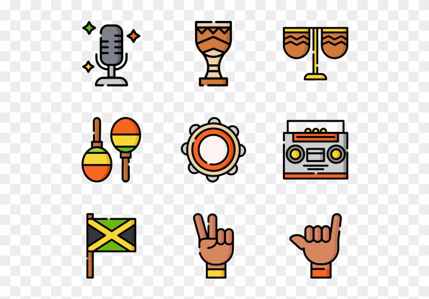 Reggae - Coffee Cup Icon Png - Full Size PNG Clipart Images Download