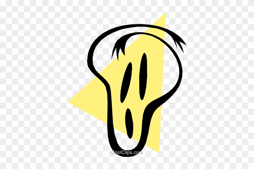 Modern Art Face Royalty Free Vector Clip Art Illustration - Modern Art ...